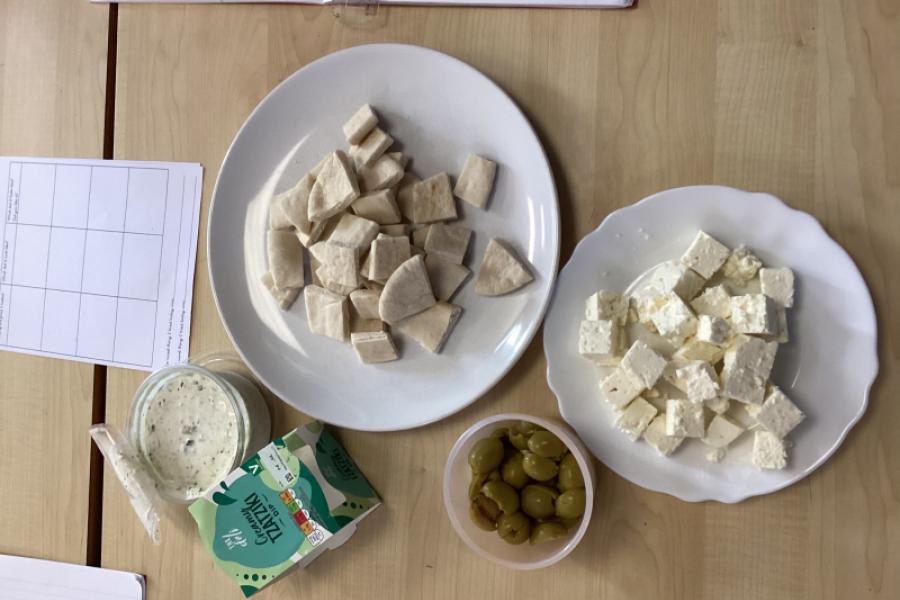 Greek Food tasting Year 3 | Broadbent Fold Nursery & Primary School