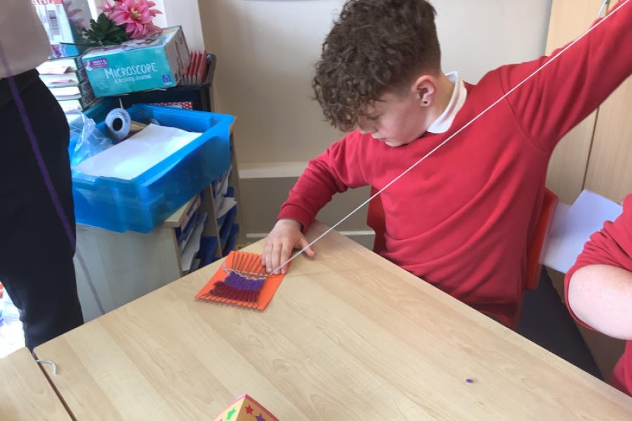 Anglo Saxon Weaving in Year 5! | Broadbent Fold Nursery & Primary School