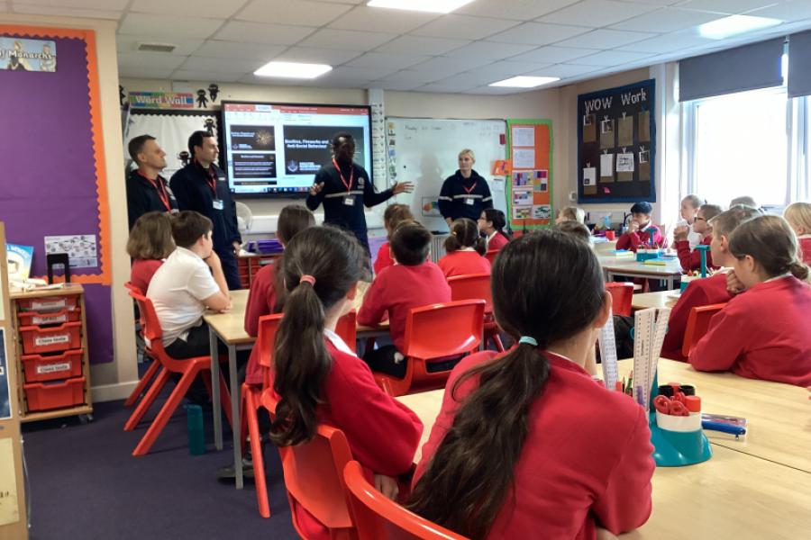 Fire Safety Talk for Bonfire Night | Broadbent Fold Nursery & Primary ...