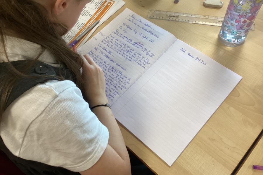 Writing in Year 6 | Broadbent Fold Nursery & Primary School