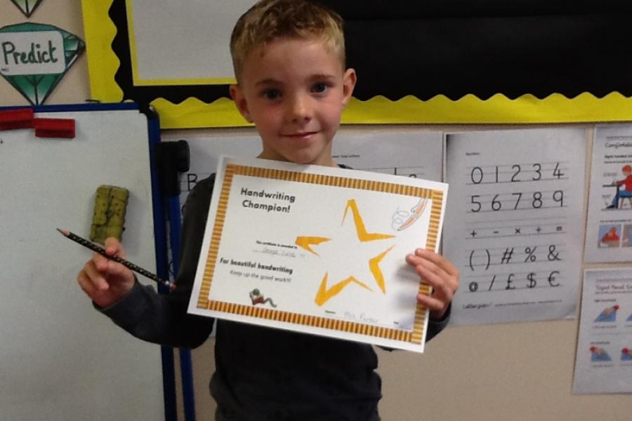 Handwriting Awards Summer 1 | Broadbent Fold Nursery & Primary School