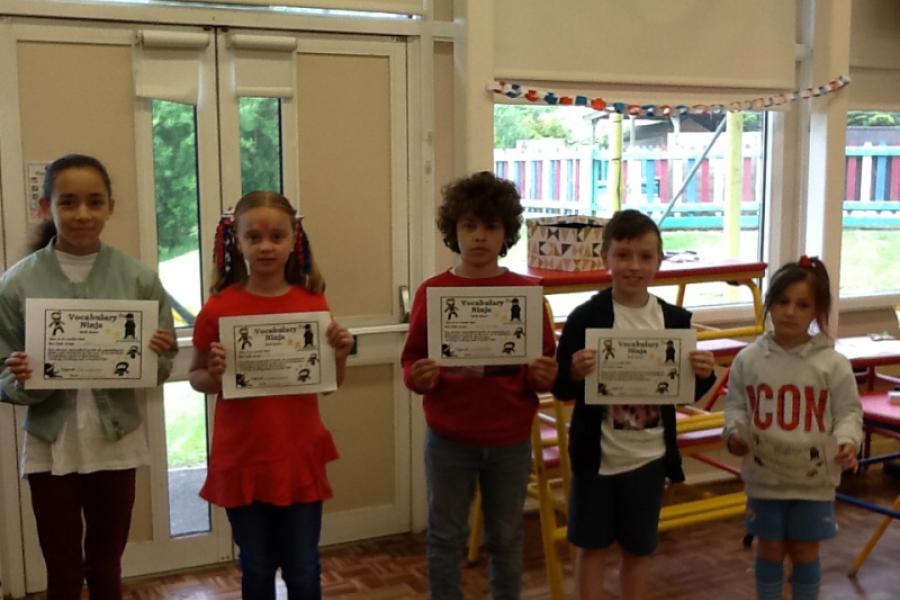 Vocab Ninja winners | Broadbent Fold Nursery & Primary School